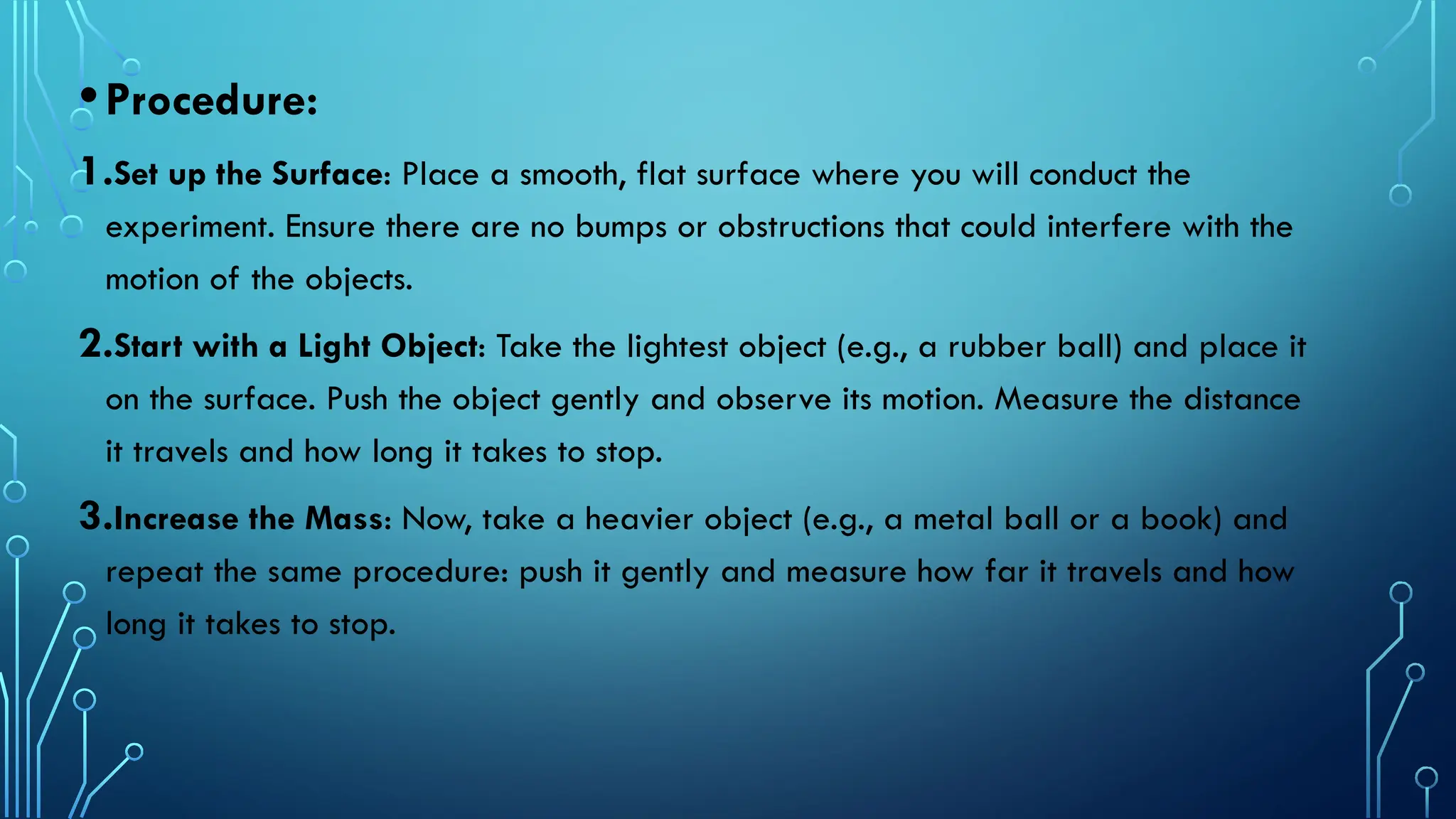 Inertia Experiment: Understanding Newton's First Law of Motionpptx | PPTX