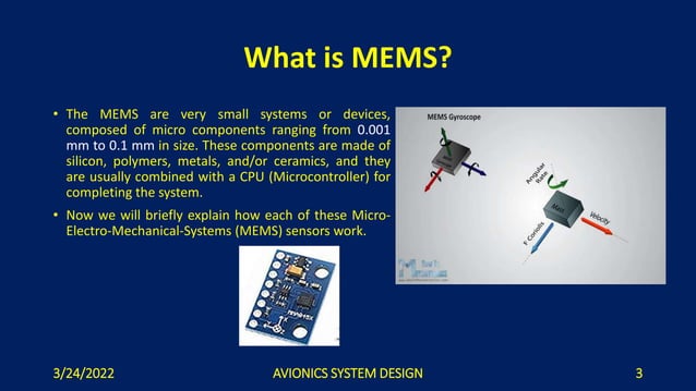 WHAT IS MEMS ? MEMS Accelerometer MEMS Gyroscope MEMS Magnetometer | PPTX | Physics | Science