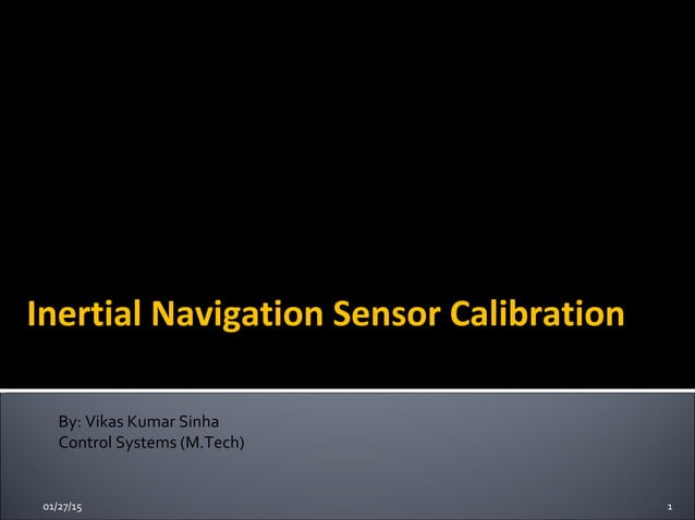 Inertial navigaton systems11 | PPT