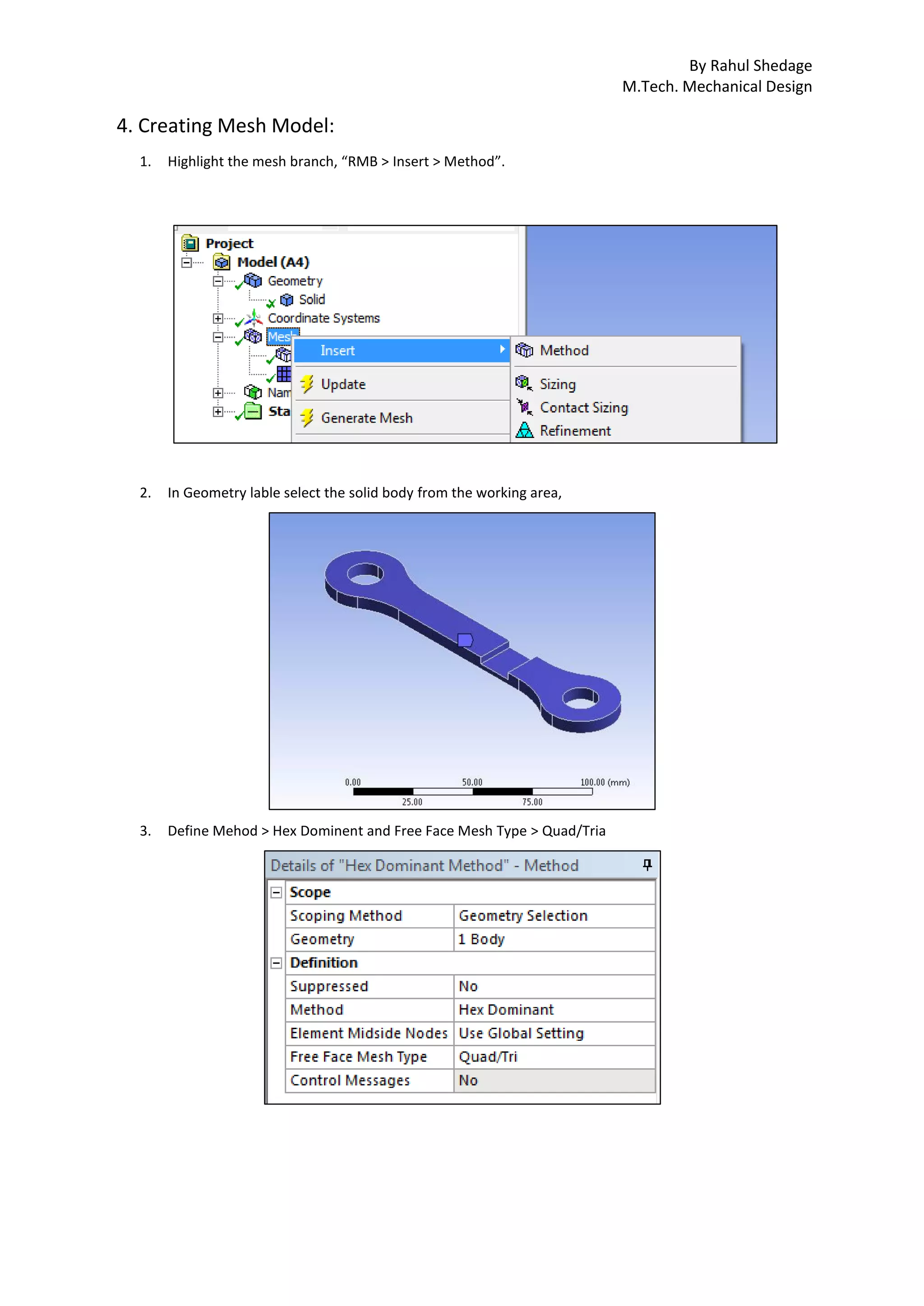 Inertia relief analysis of a suspension shock linkage in Ansys | PDF