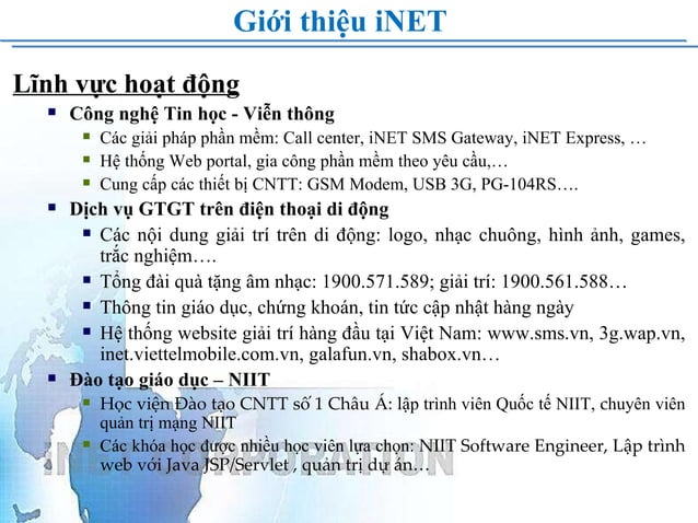 Hop tac kinh doanh SMS | PPT