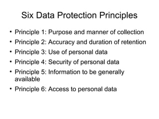 Personal Data Privacy and Information Security | PPT | Internet | Computing