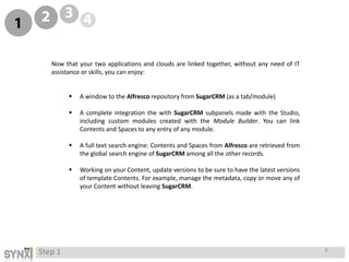 Integrando SugarCRM con Alfresco | PPT