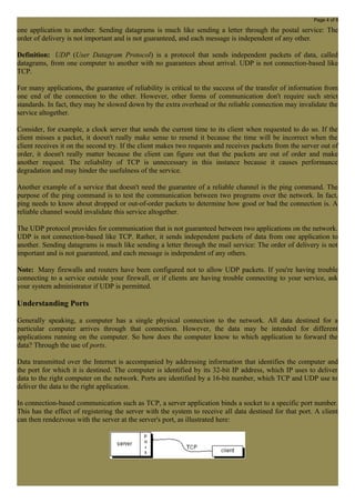 Networking-basics | DOC | Internet for Beginners | Internet