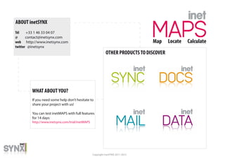 inetMAPS for Google Maps | PPT