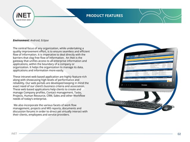 iNET - Intranet Management Solution | PPT