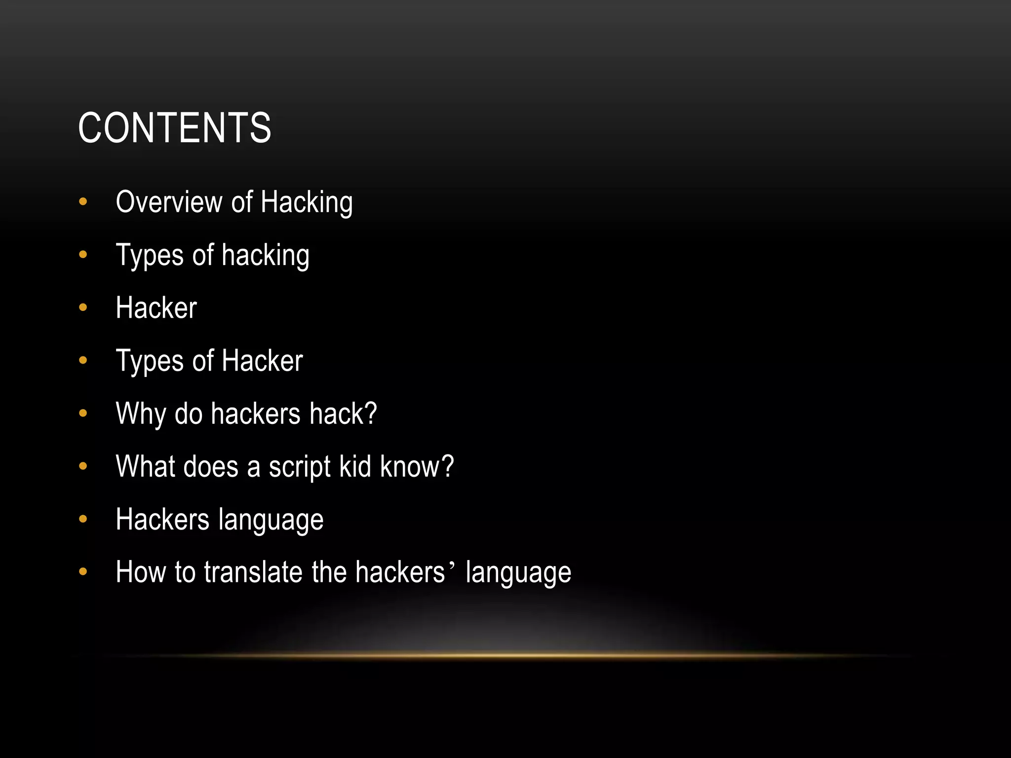 Inetsecurity.in Ethical Hacking presentation | PPTX