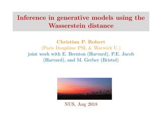 ABC with Wasserstein distances | PDF