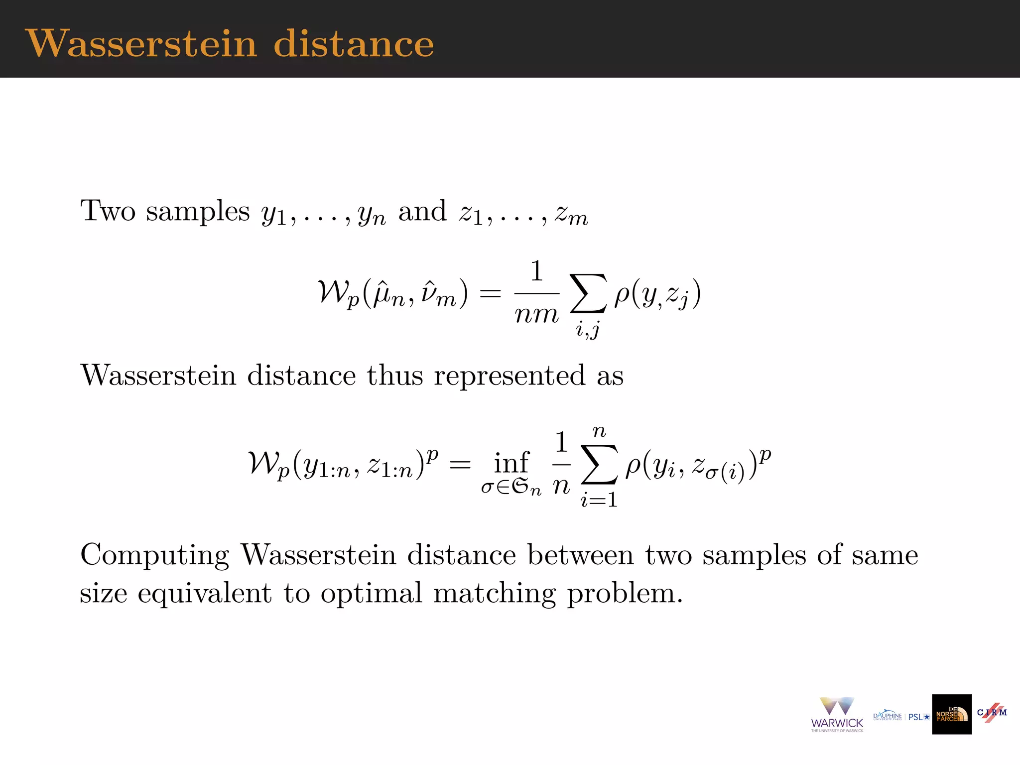 ABC based on Wasserstein distances | PDF