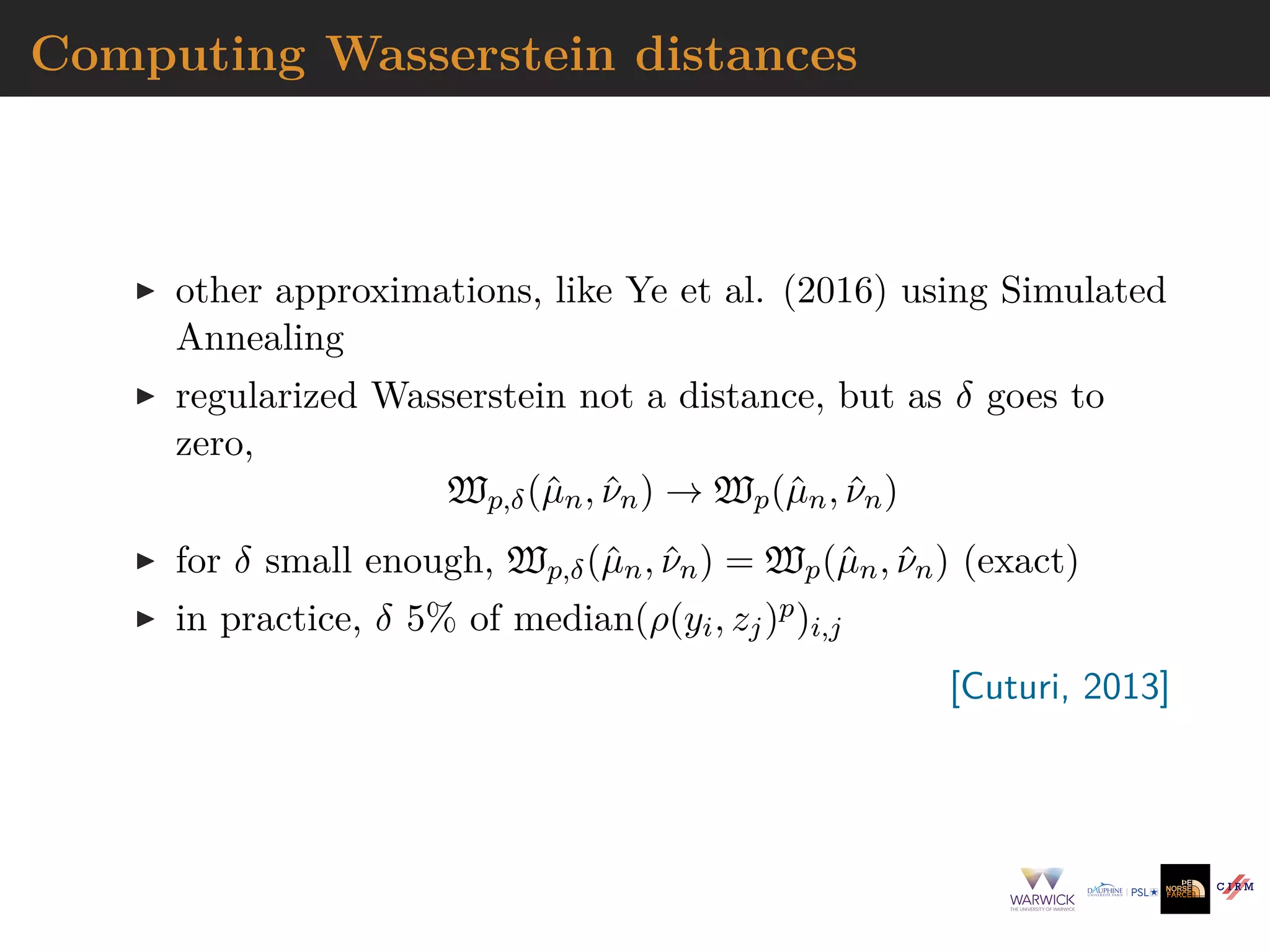 ABC based on Wasserstein distances | PDF
