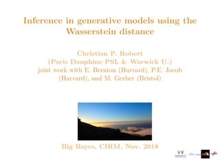 ABC based on Wasserstein distances | PDF