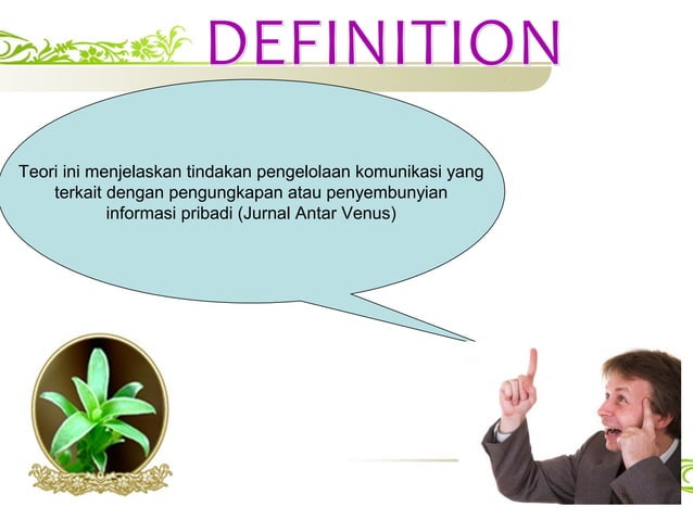 Communication privacy management | PPT