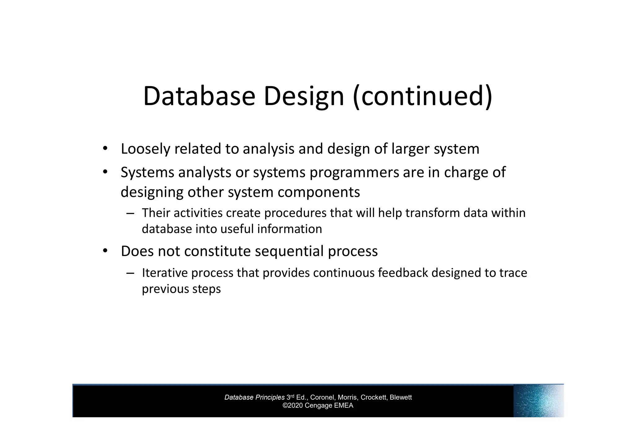 INF3703 - Chapter 10 Database Development Process | PDF | Databases | Computer Software and ...