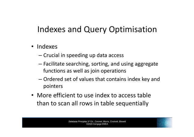 INF3703 - Chapter 13 Managing Database SQL Performance | PDF ...