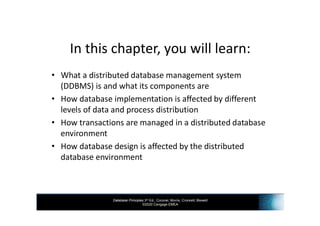 INF3703 - Chapter 14 Distributed Databases | PDF