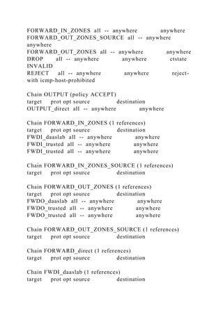 INFA 620Laboratory 4 Configuring a FirewallIn this exercise.docx