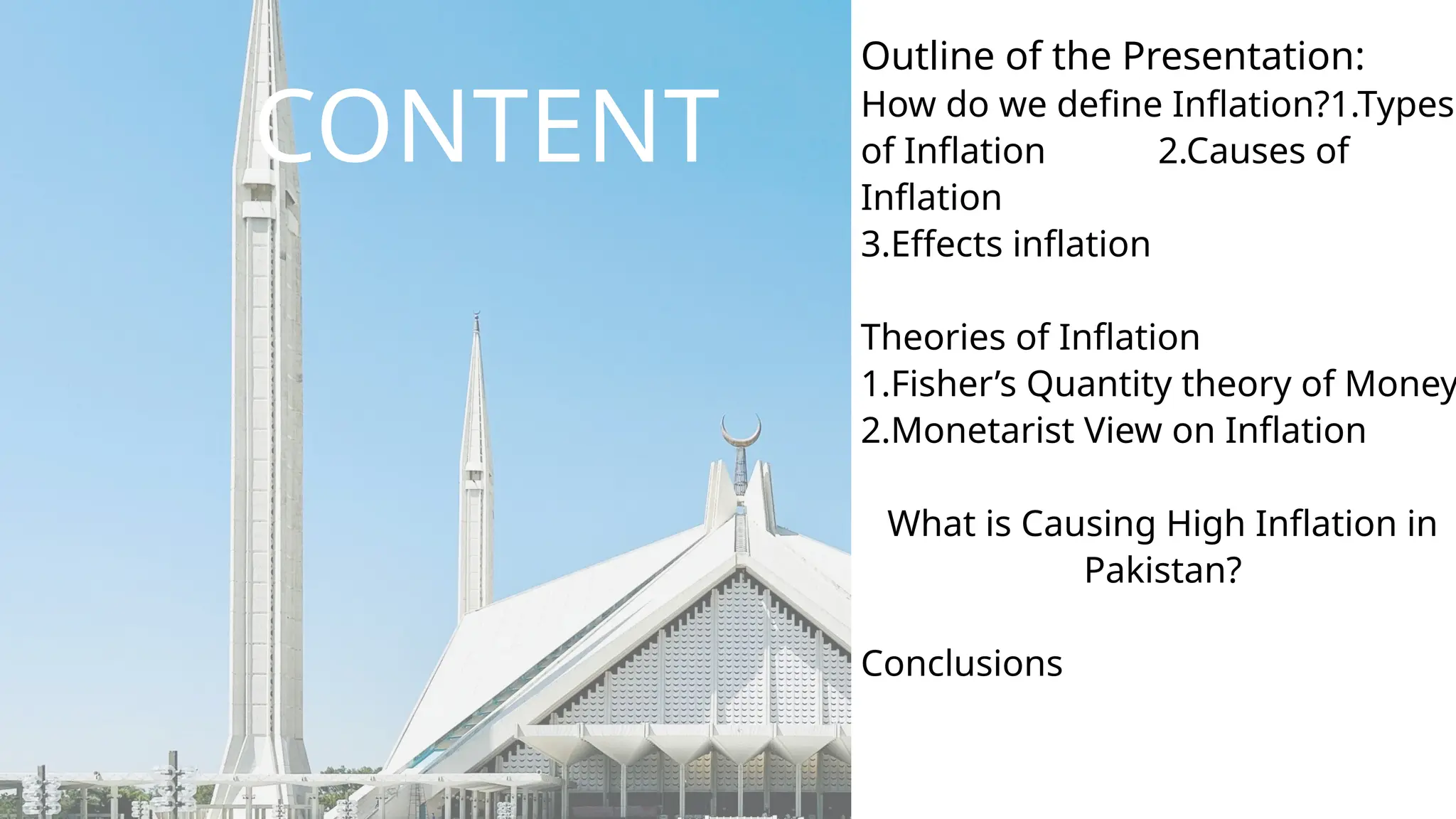 INFALATION IN PAKISTAN: A CRITICAL ANALYSIS | PPTX