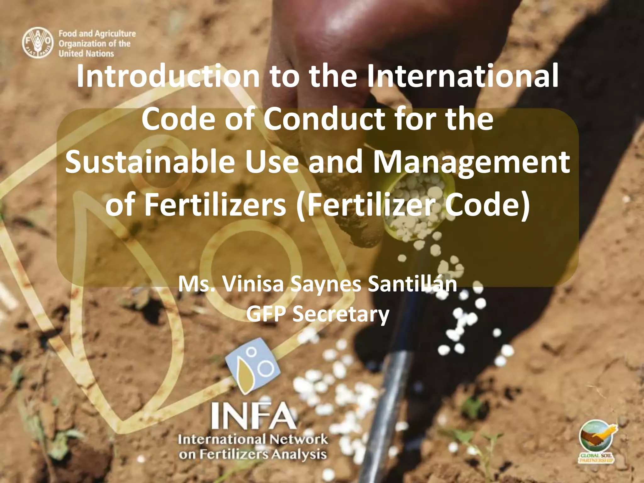INFA launch meeting - Item 2: Introduction to the International Code of ...