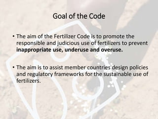 INFA launch meeting - Item 2: Introduction to the International Code of ...