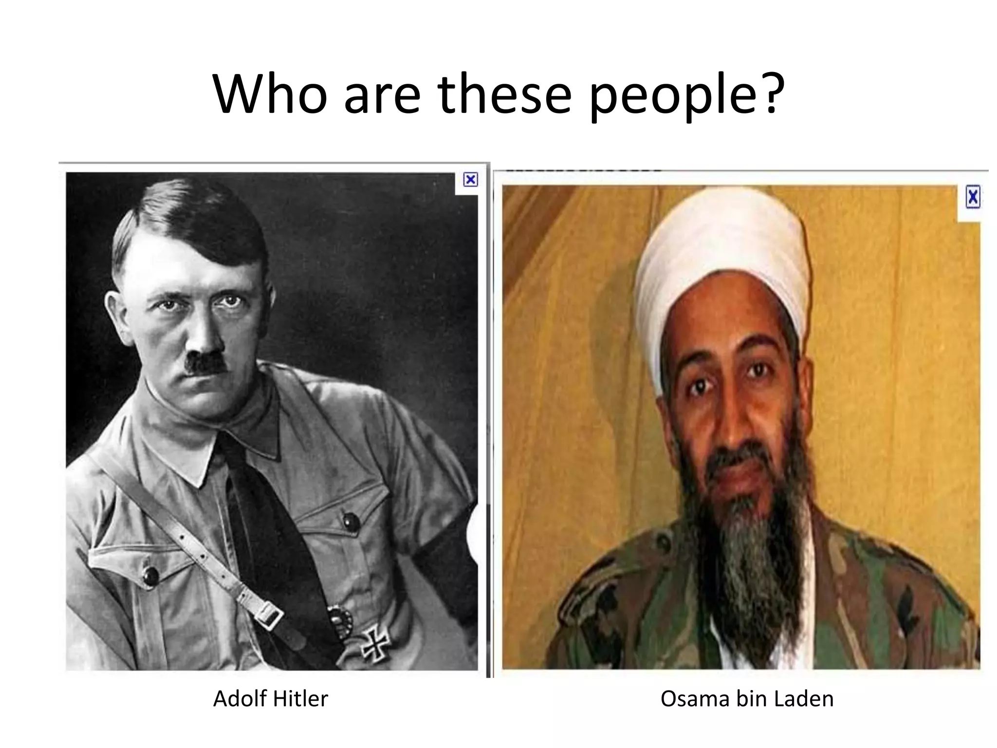 Infamous faces of history | PPSX