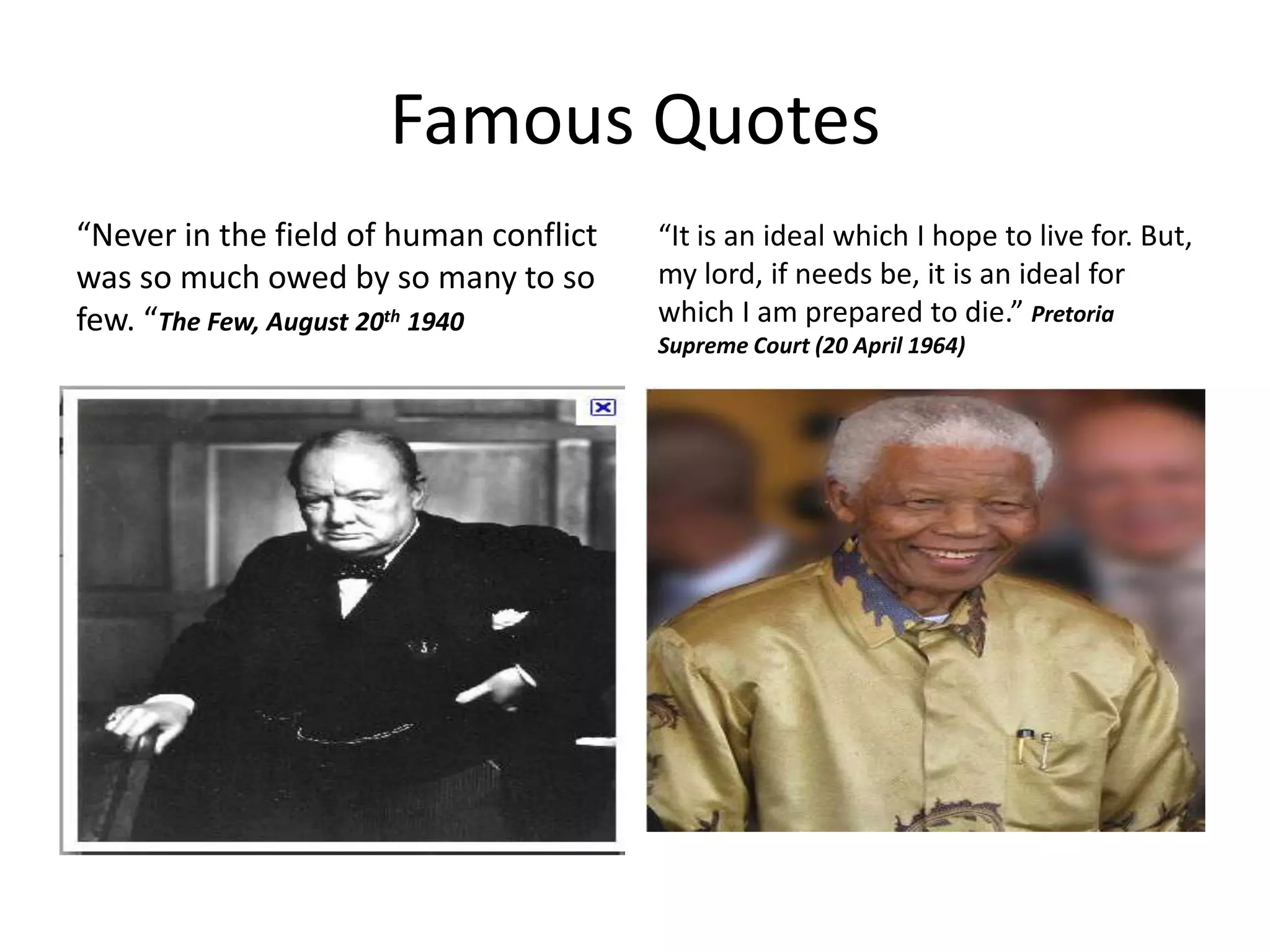 Infamous faces of history | PPSX