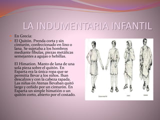 Infancia en el mundo clásico | PPTX