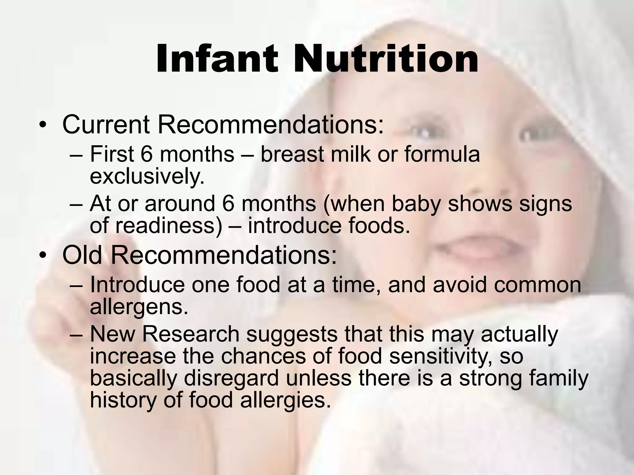 Infancy Human Growth and Development IHS Unit 6 | PPT