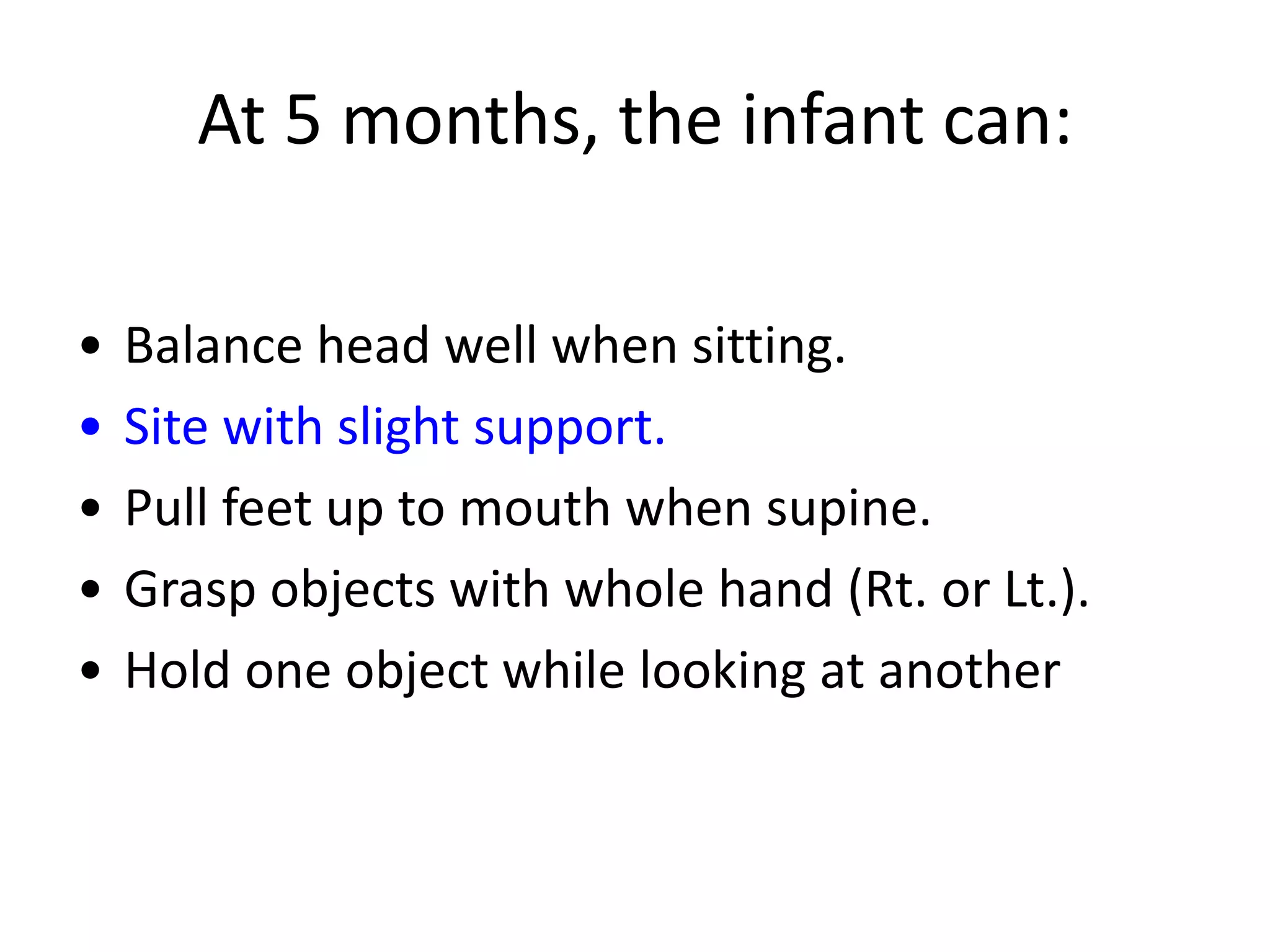 Infancy | PPTX