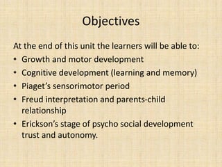 Infancy psychology pptx | PPTX