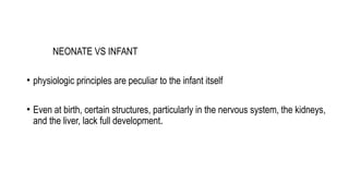 physiological changes in infancy and after birth | PPTX