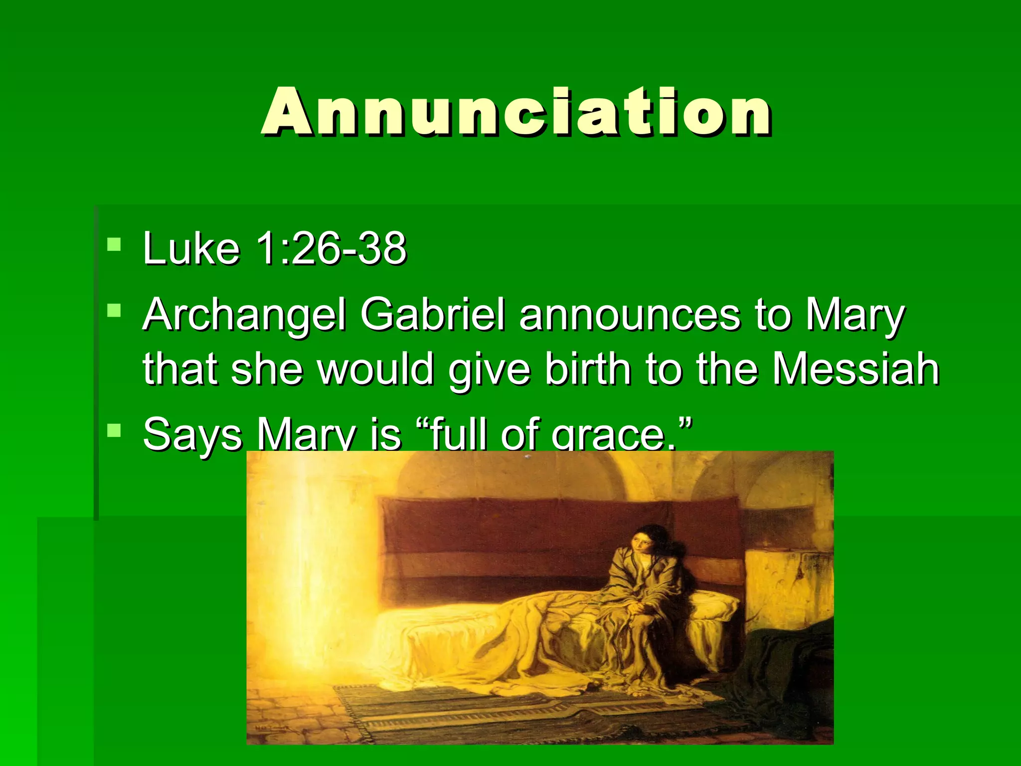 Infancy Narratives | PPT