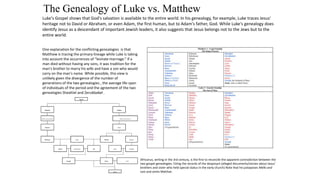Infancy Narratives and the Q Twosome | PPTX