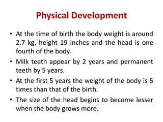 Infancy period | PPT
