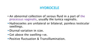 Infantile inguinoscrotal swelling | PPTX