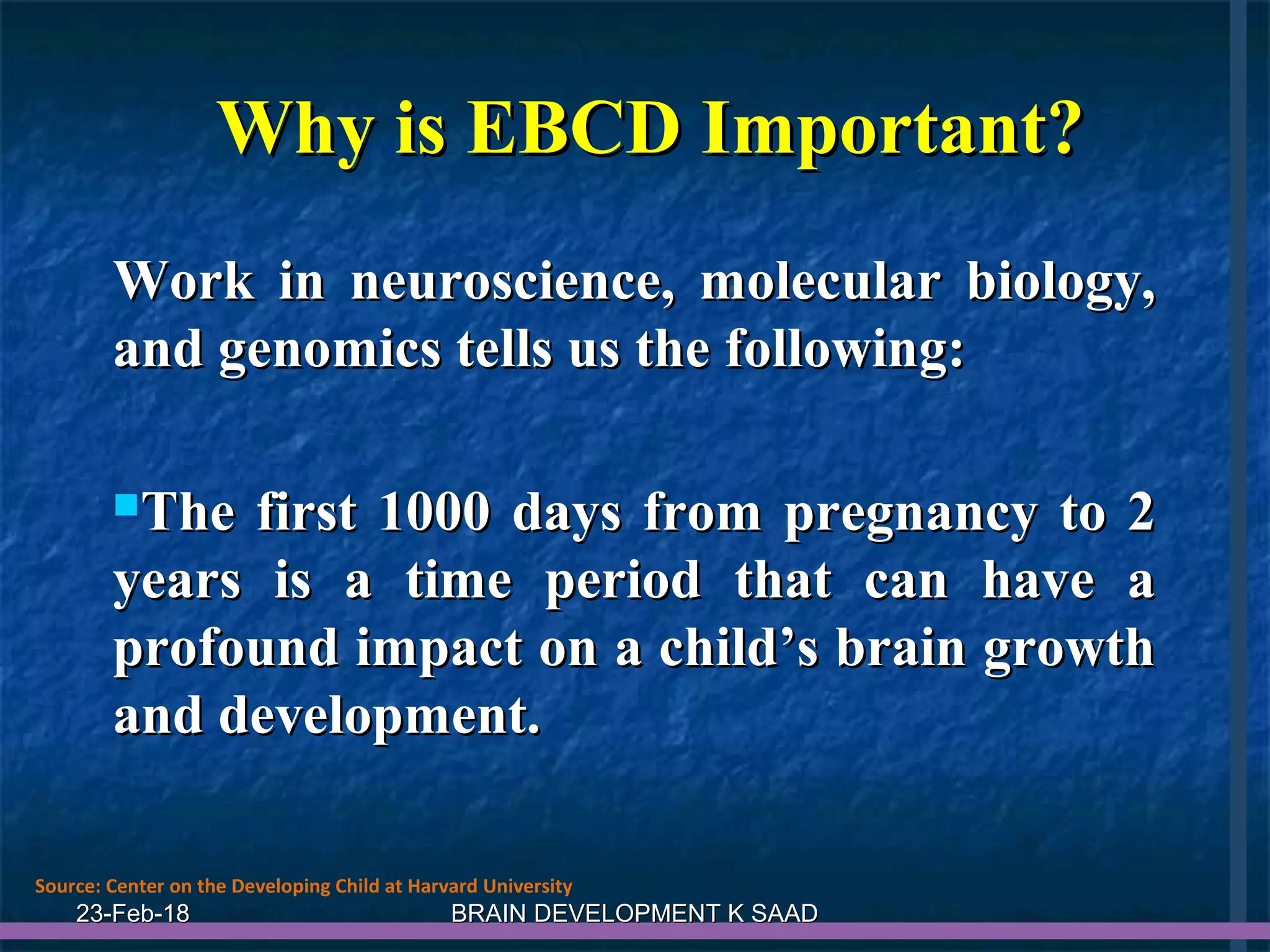 Infant brain development | PPT
