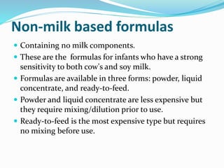 Infant and baby foods | PPTX