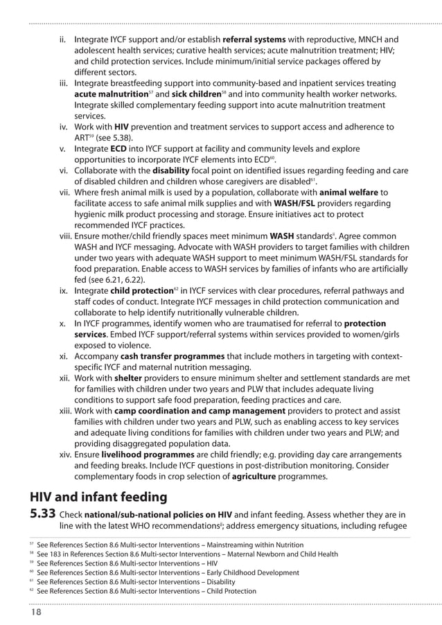 Infant and young child feeding in emergencies | PDF