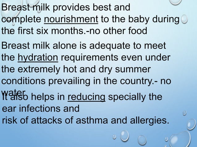 Infant and young child nutrition | PPTX