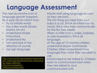 Infant assessment | PPTX
