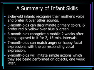 Infant Brain Development | PPT