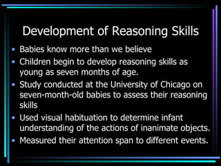 Infant Brain Development | PPT