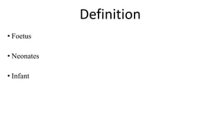 Infant death 1 | PPTX