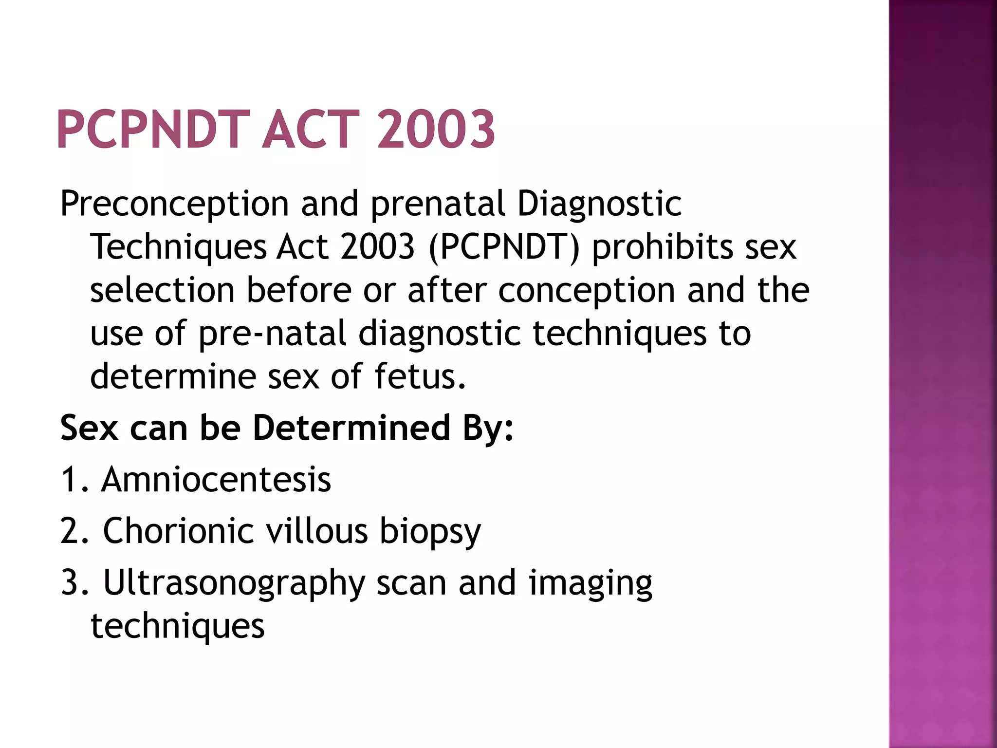 Infant deaths and female feticide | PPT