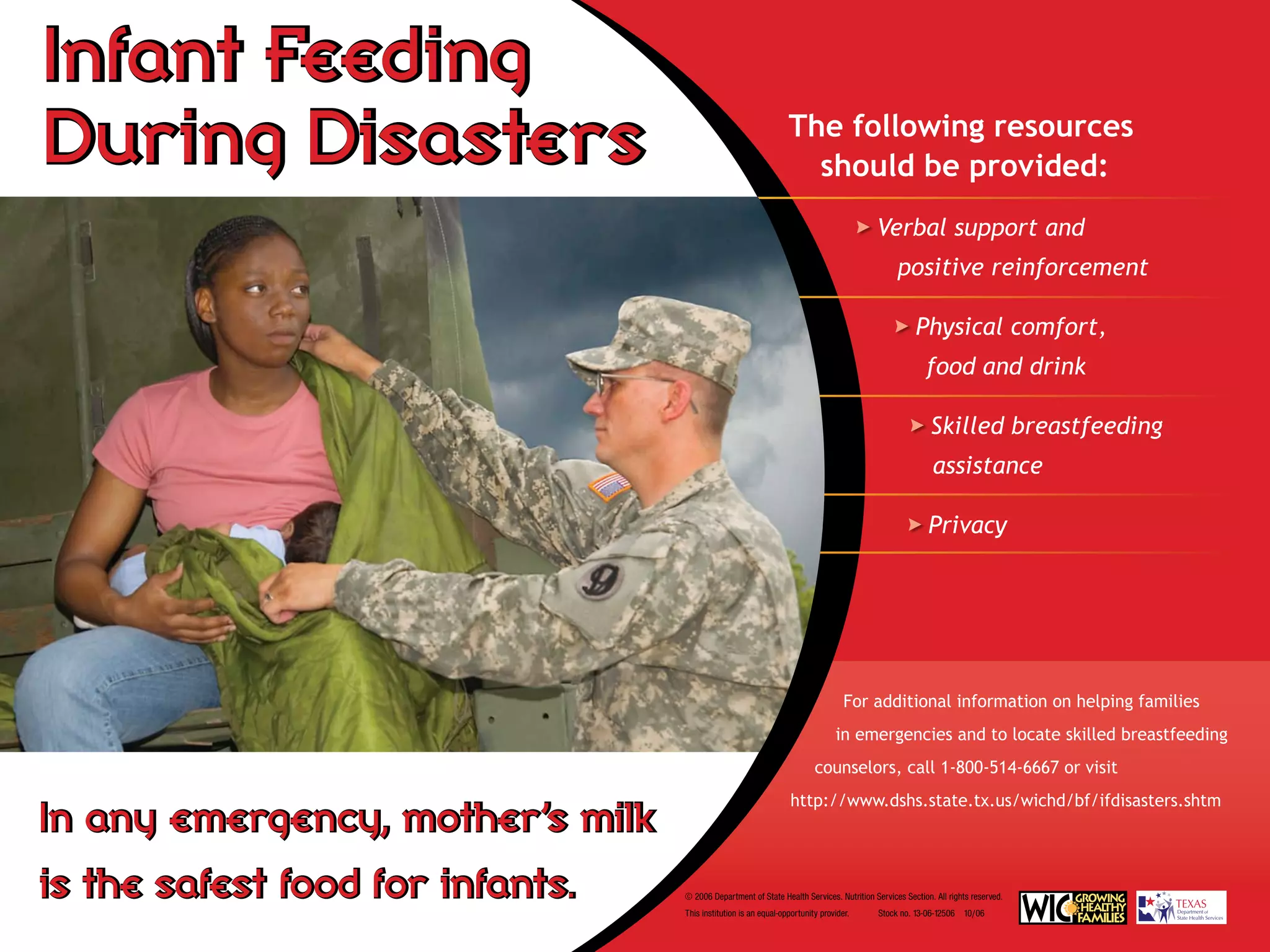 Infant Feeding During Disasters | PDF
