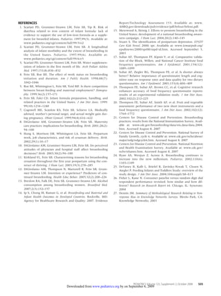 Infant Feeding Practices Study Ii Study Methods | PDF | Pregnancy ...