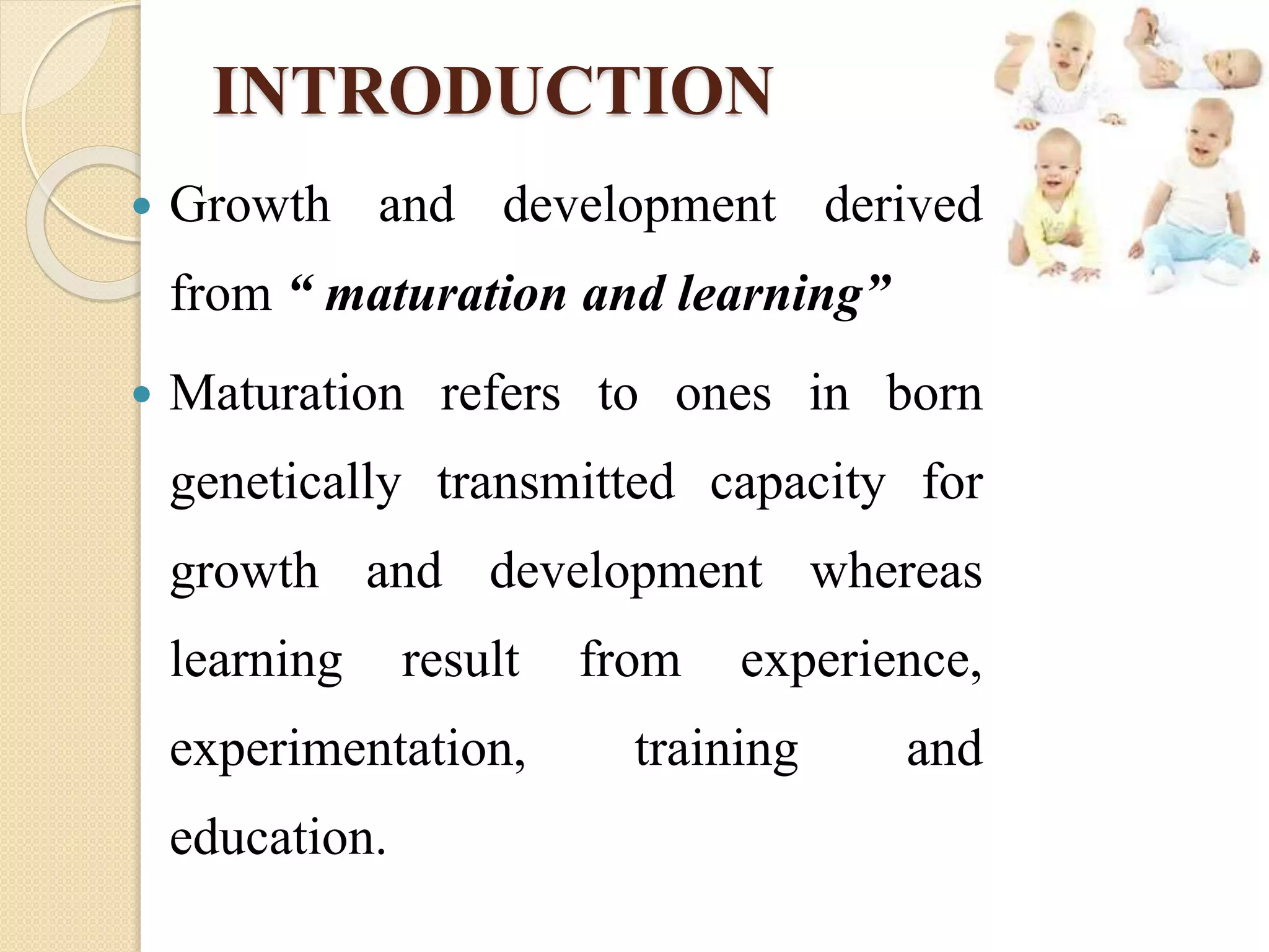 Infant growth and development | PPTX