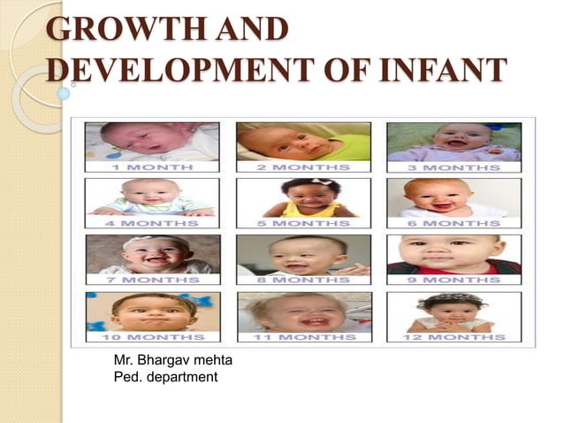 Infant growth and development | PPT