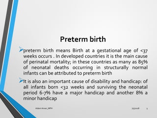 Infant Health Challenges in the Postnatal Period | PDF