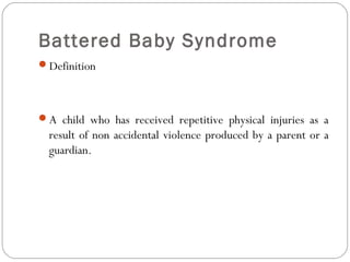 Infanticide and Child abuse | PPT