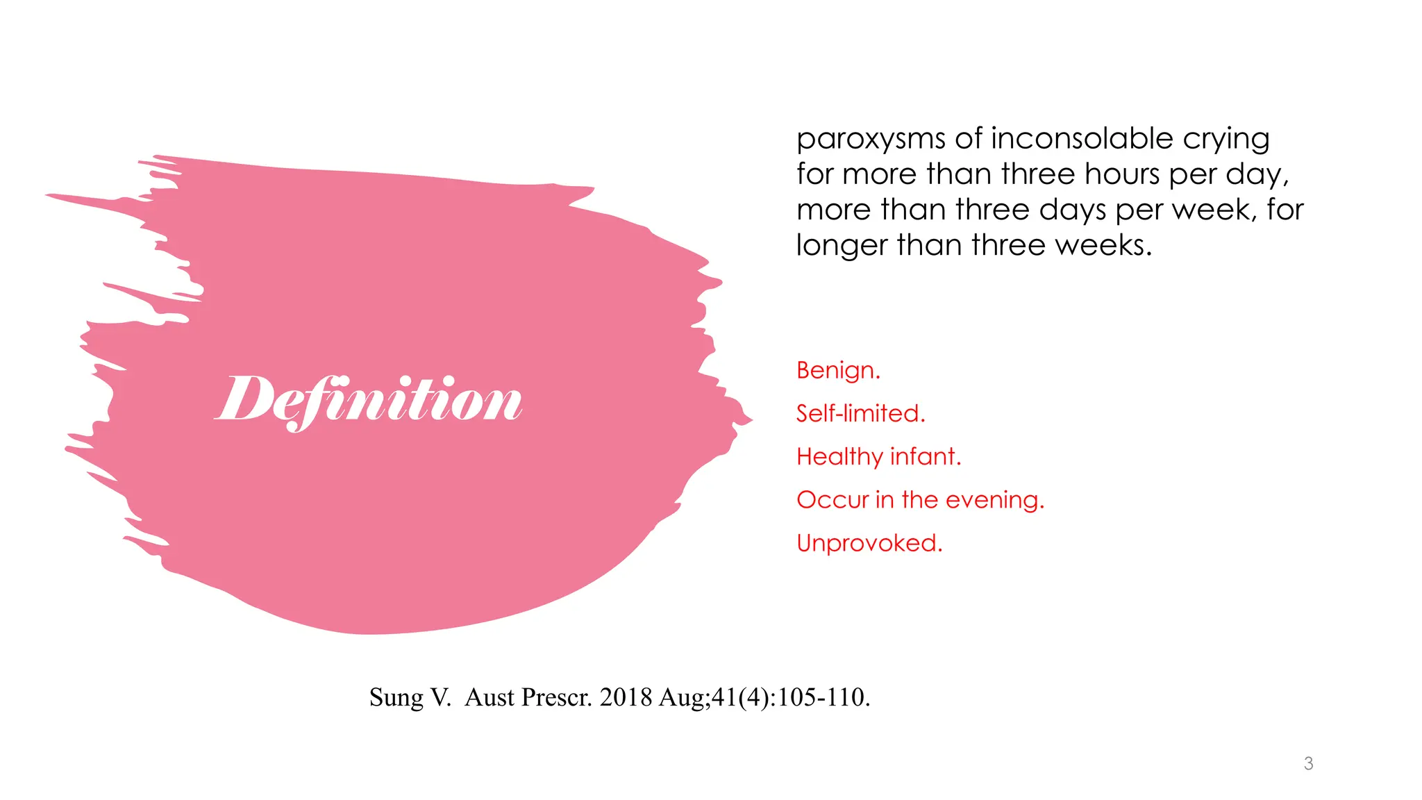 infantile colic.power point presentation | PPTX